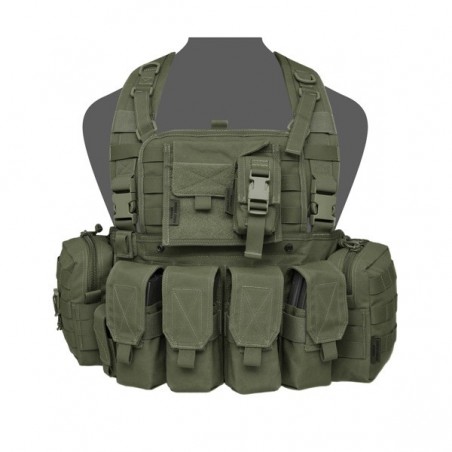 901 Elite Ops M4 Bravo Chest Rig - Olive Drag