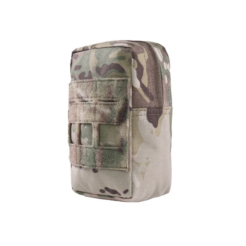 Laser Cut Small Vertical Utility Pouch - MultiCam