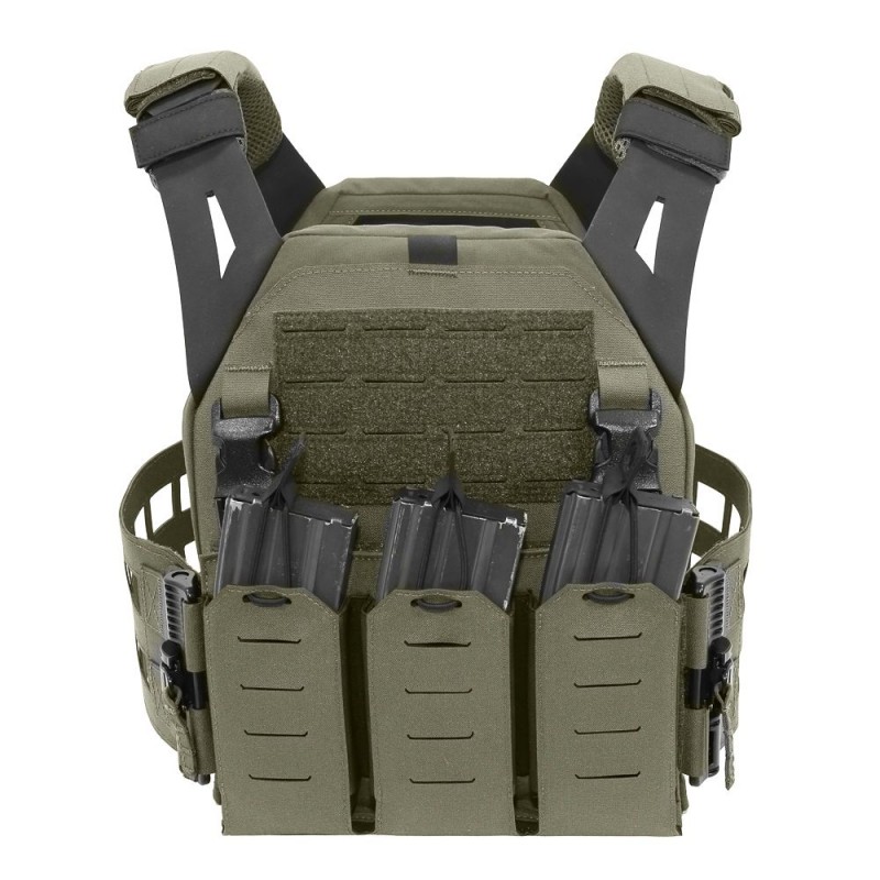LPC Laser Cut Low Profile Plate Carrier V2 Ladder Sides - Ranger Green - Warrior Assault Systems ...