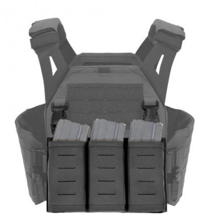 Detachable Triple Snap Mag Panel – Black