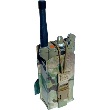 Laser Cut Combat Radio Pouch - MultiCam