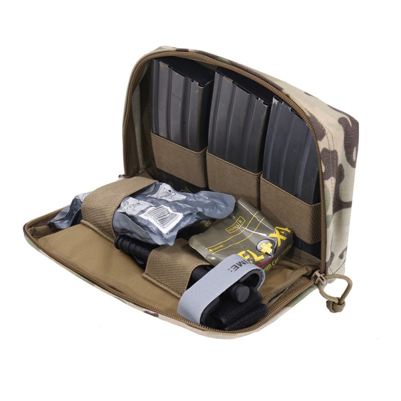 Laser Cut Large Horizontal Utility Pouch - MultiCam
